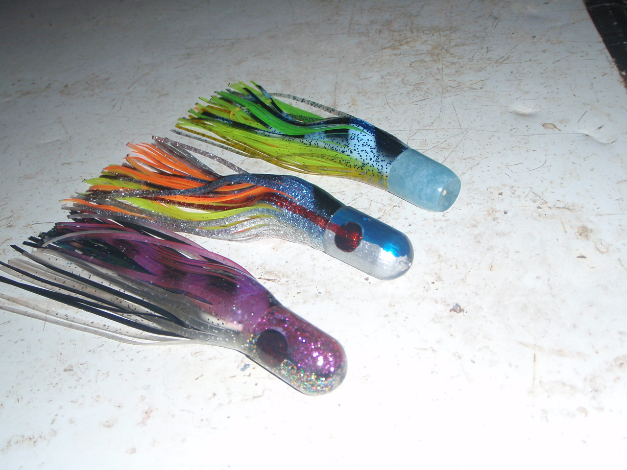 some new home made trolling heads - Saltwater Fishing Chat - DECKEE ...