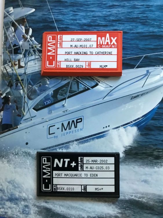 Wanted - old style C-Map card that covers the East Coast - Fishing Chat ...