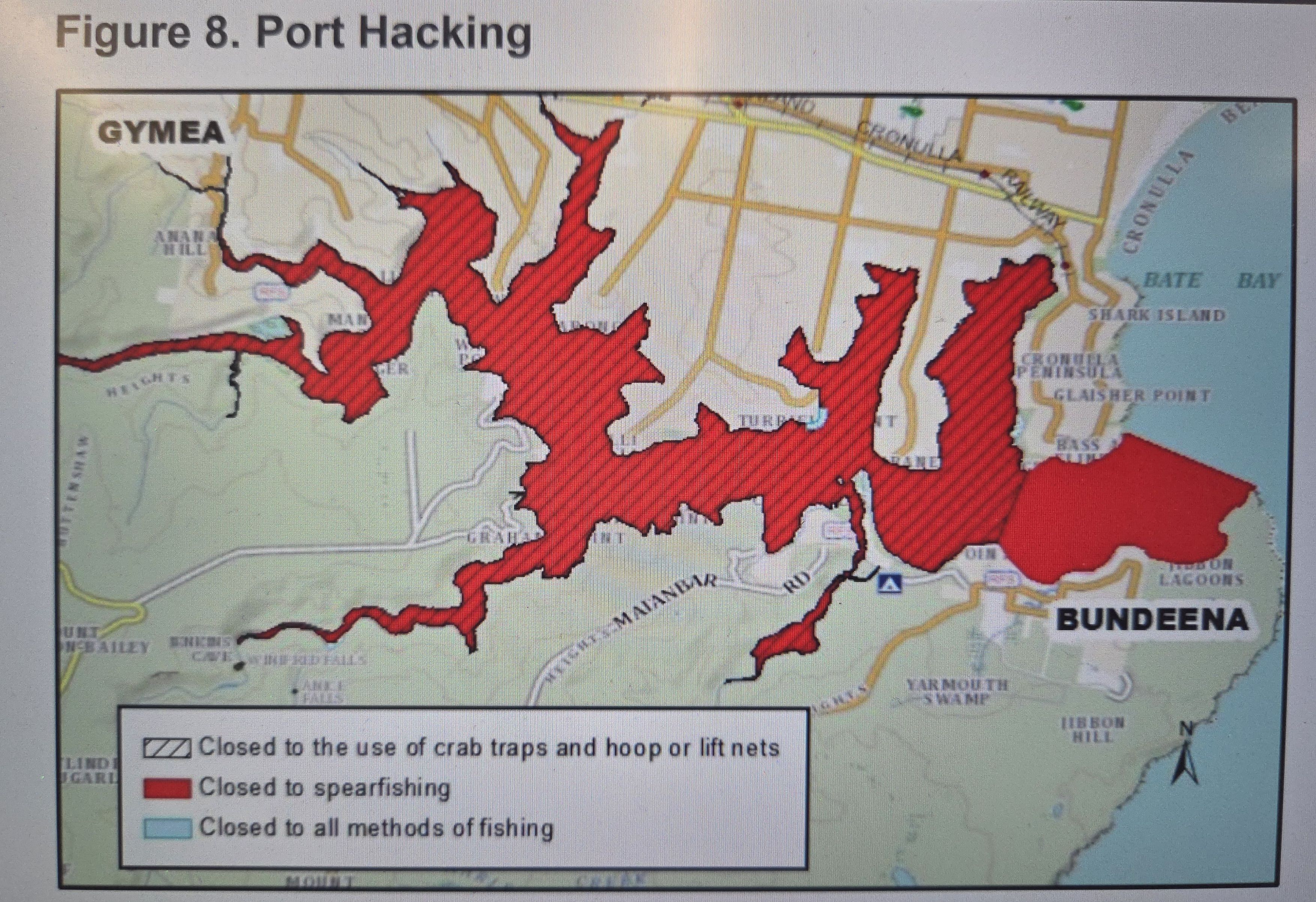 Port Hacking crabing maps - Fisheries News and Regulations - DECKEE ...