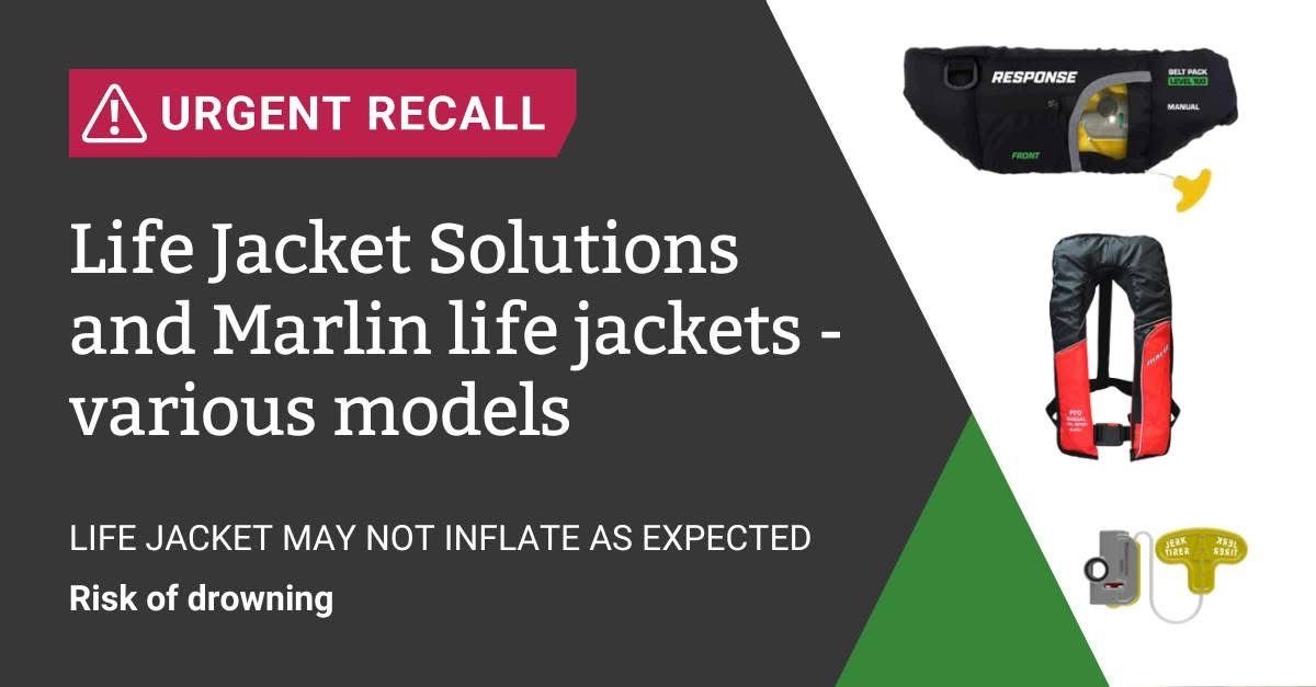 LIFE JACKET RECALL - Boating - DECKEE Community