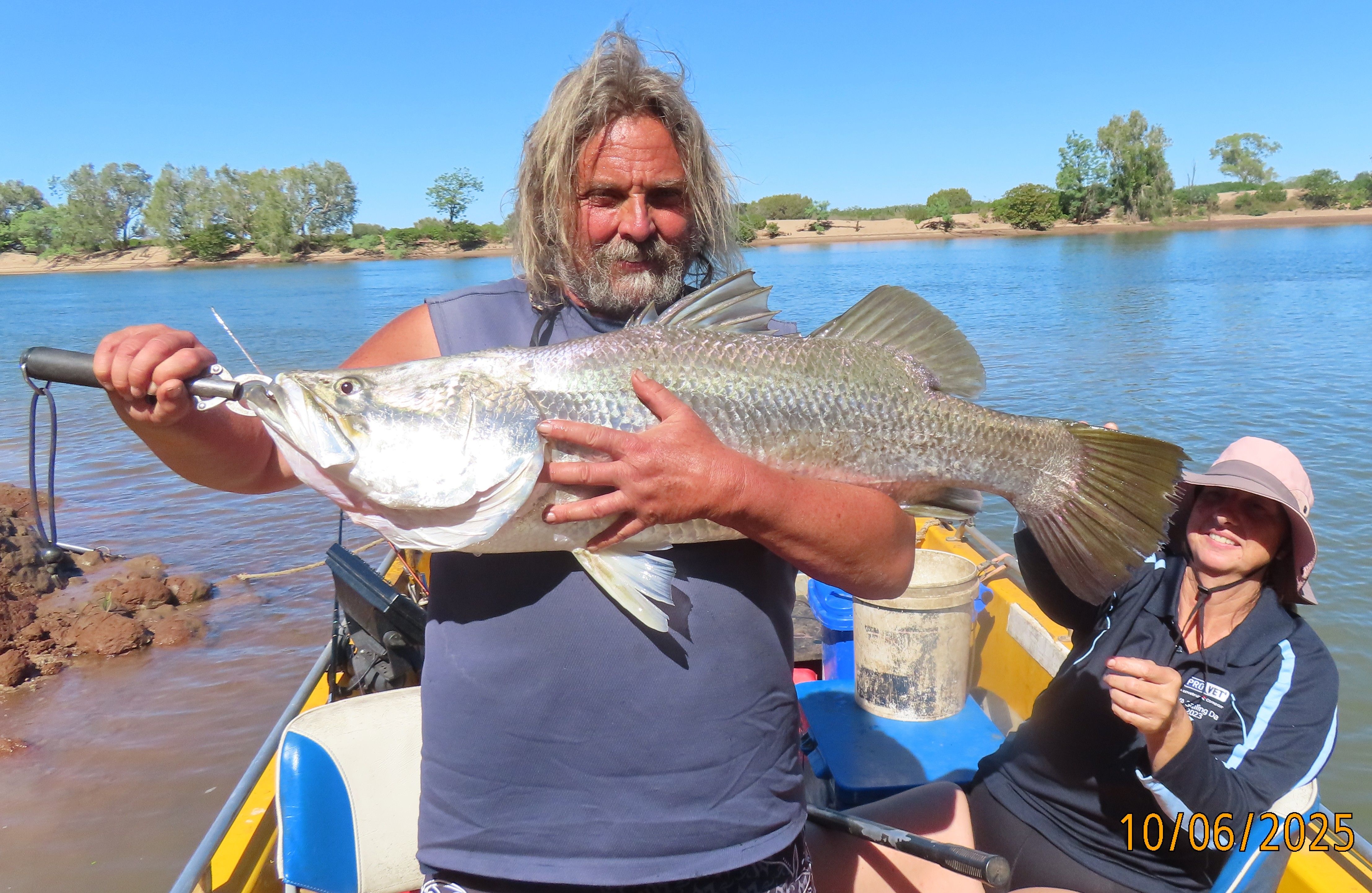 Barra Bogey Busted By Big Beautiful Bugger - Freshwater Fishing Reports ...