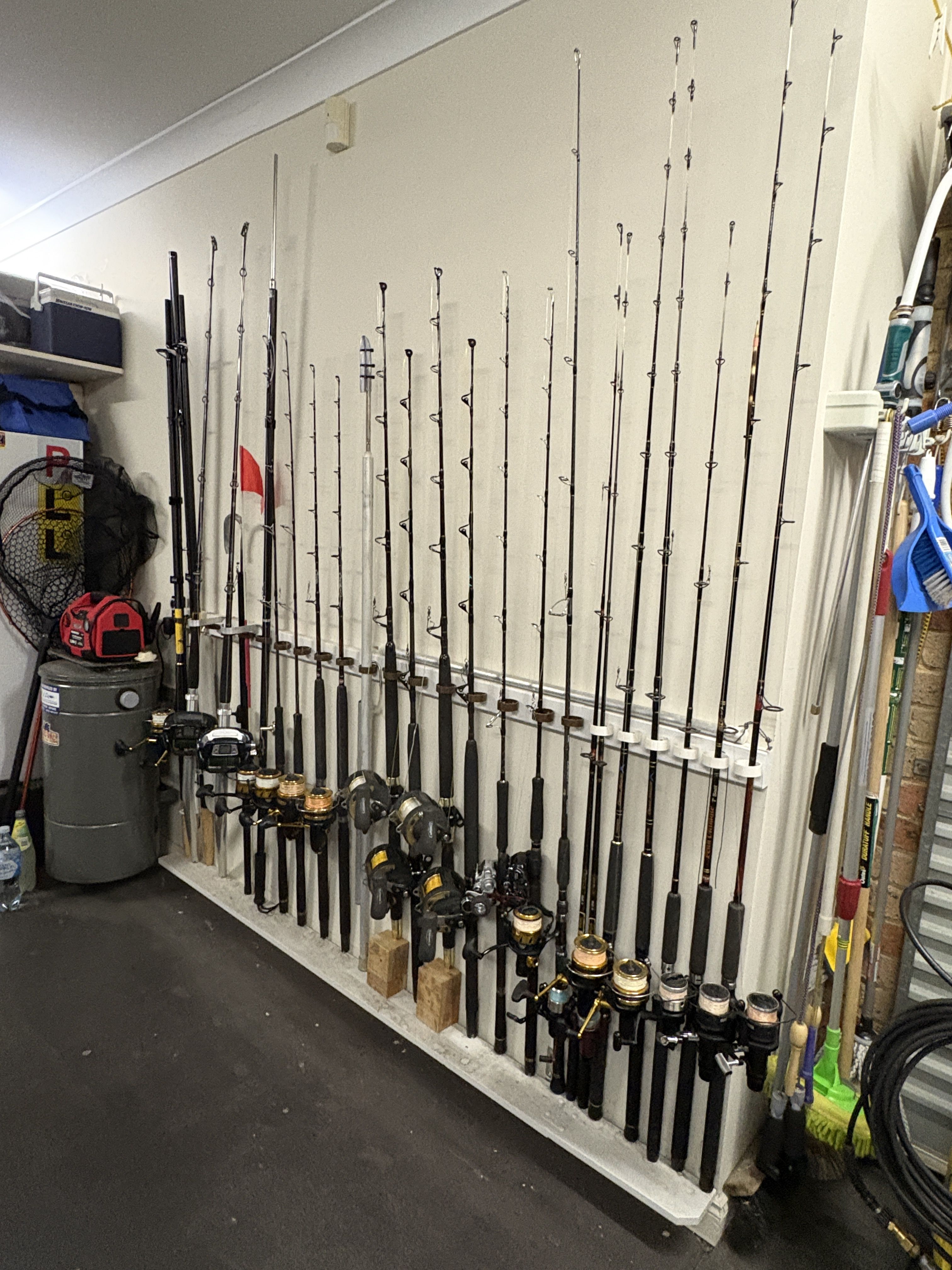 At home Rod Storage - Saltwater Fishing Chat - DECKEE Community