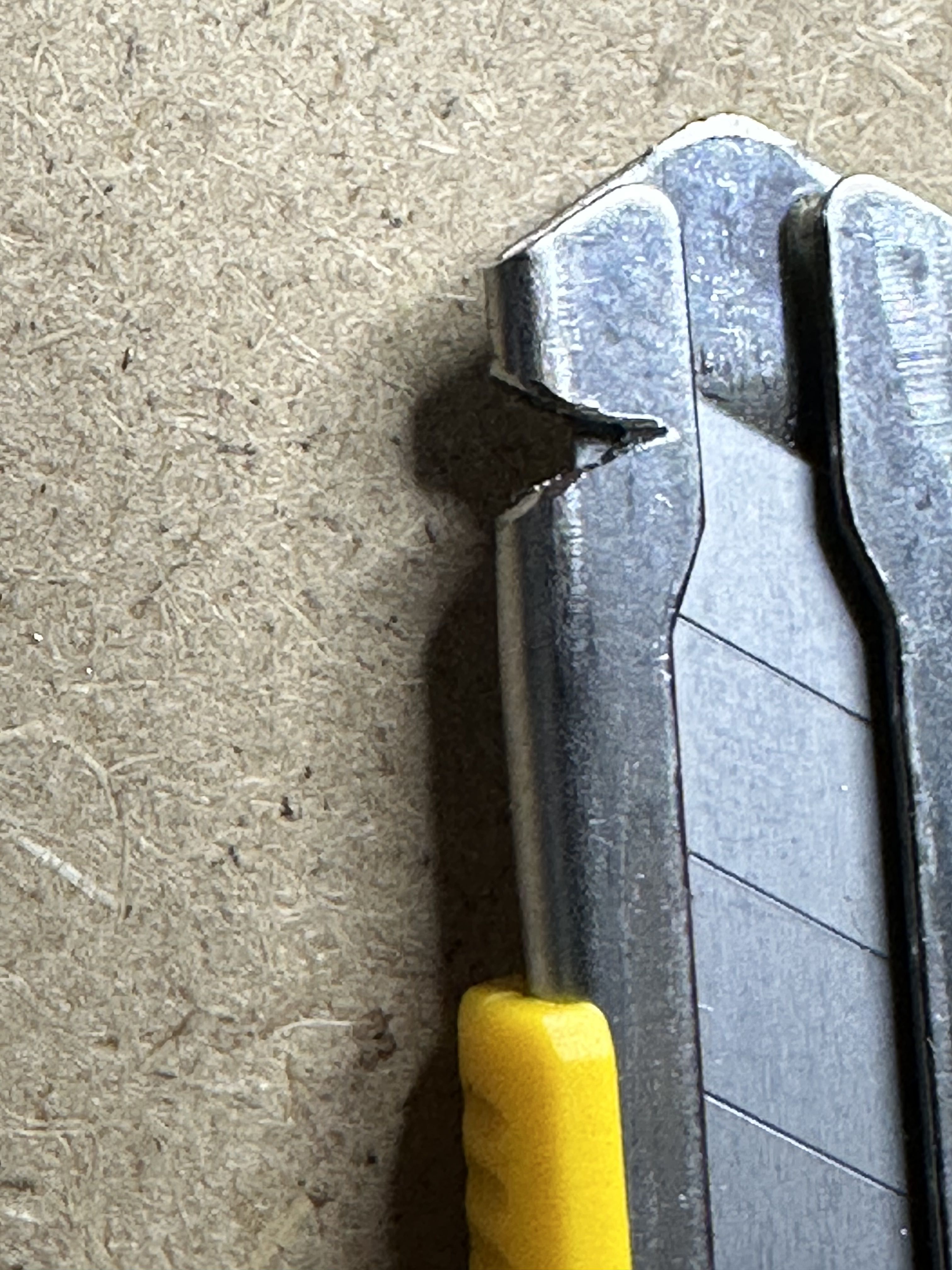 Snap blade knife mod to make it into a safety line cutter - Tackle Talk ...
